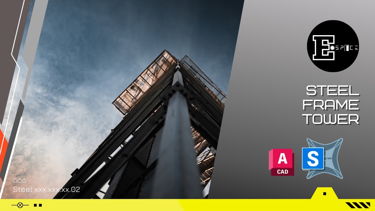 Analyzing Simple Steel Frame Tower - YouTube