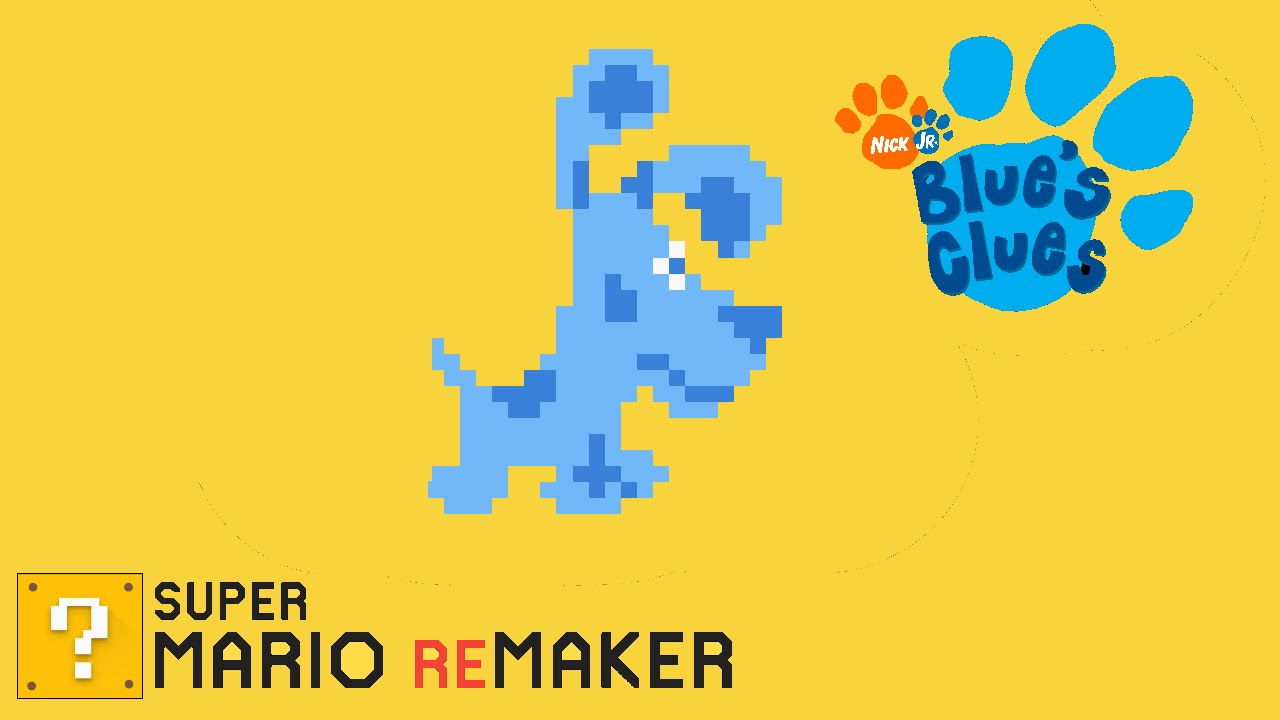 Super Mario ReMaker | Blue (Blue's Clues) - YouTube