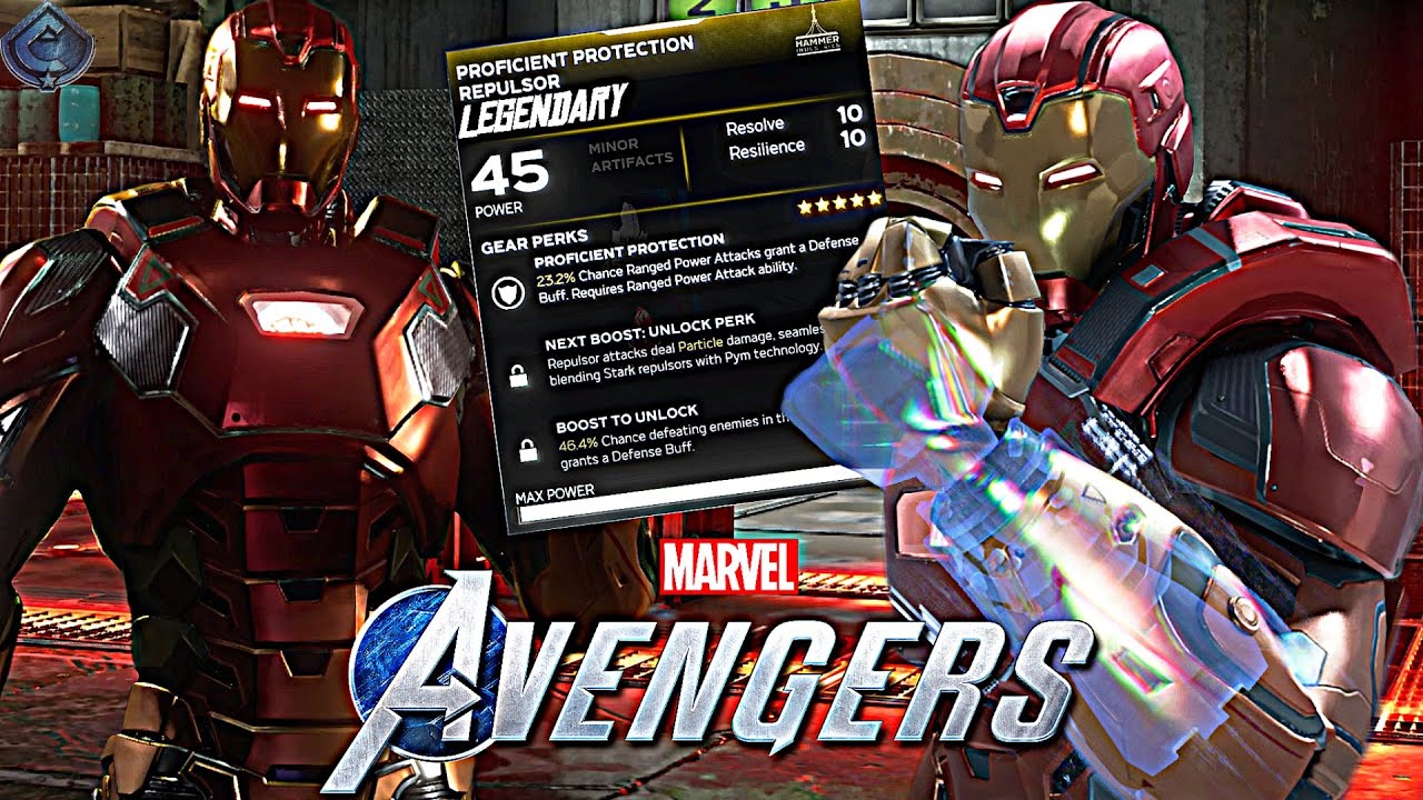 Marvel's Avengers Game - LEGENDARY Iron Man Gear Gameplay! - YouTube