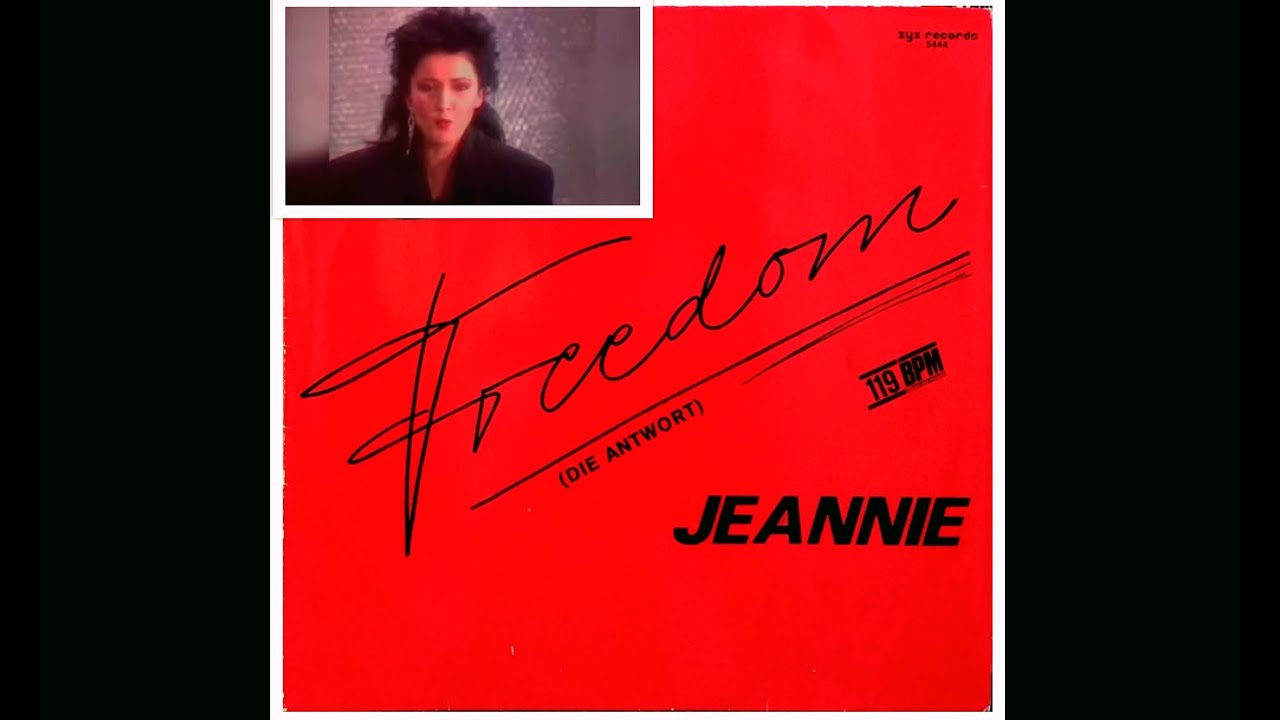 Freedom JEANNIE - 1986 - HQ - Euro Disco Germany - YouTube