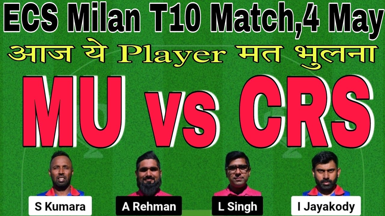 mu vs crs dream11 prediction.mu vs crs player stats.mu vs crs scorecard ...