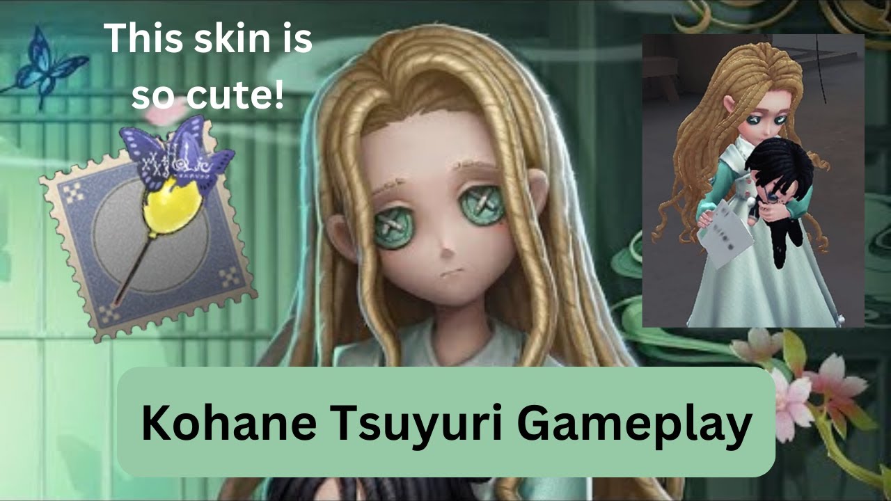 THIS SKIN IS SO CUTE - Identity V Kohane Tsuyuri Gameplay - YouTube
