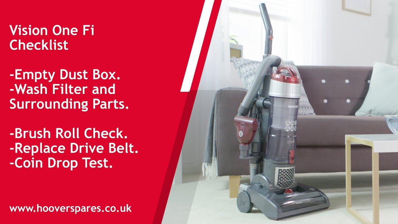 Hoover Vision One Fi Vacuum Aftercare - YouTube