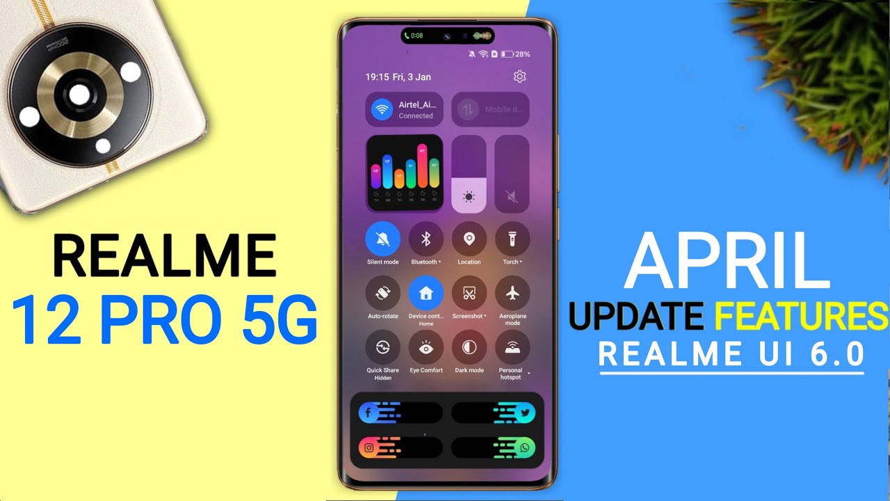 Realme 12 Pro Realme Ui 6.0 April Update | New Features | 12 Pro New ...