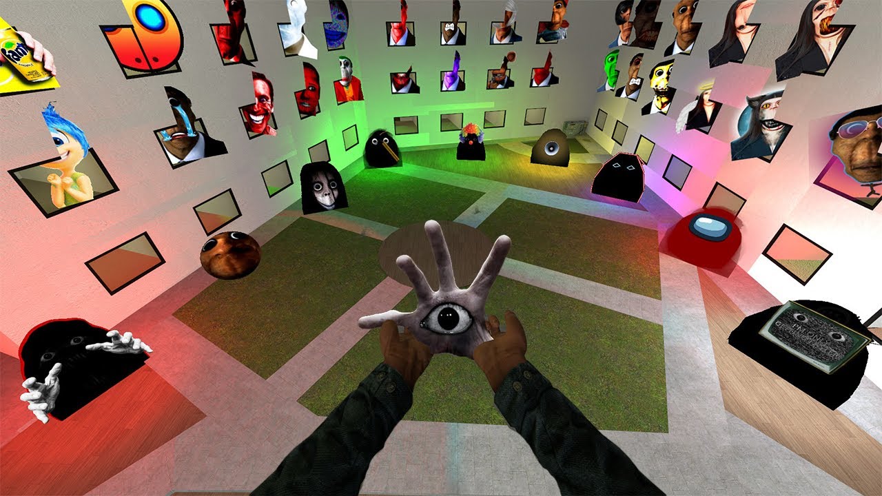 Saving Baby Scary Hand From Full Hotel Of Selene Delgado Nextbot Gmod ...