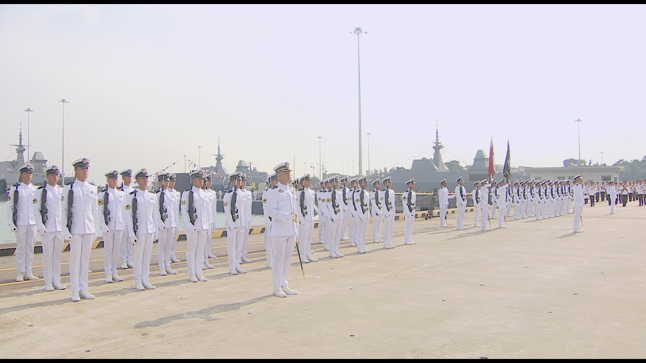Commissioning Ceremony of RSS Invincible and RSS Impeccable - YouTube
