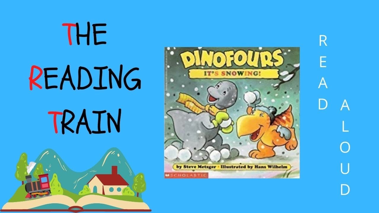 📕 Kid's Read Aloud : Dinofours It's Snowing By Steve Metzger - YouTube