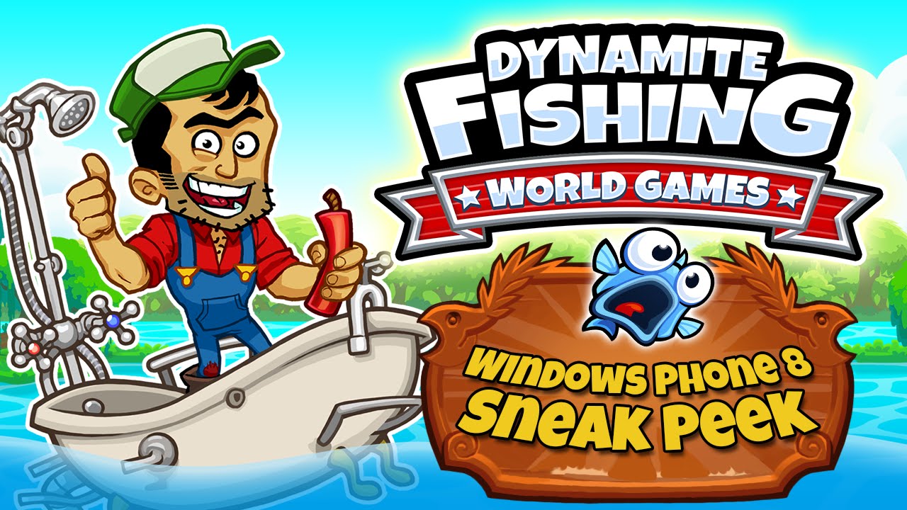 Dynamite Fishing World Games - Windows Phone 8 Sneak Peek - YouTube