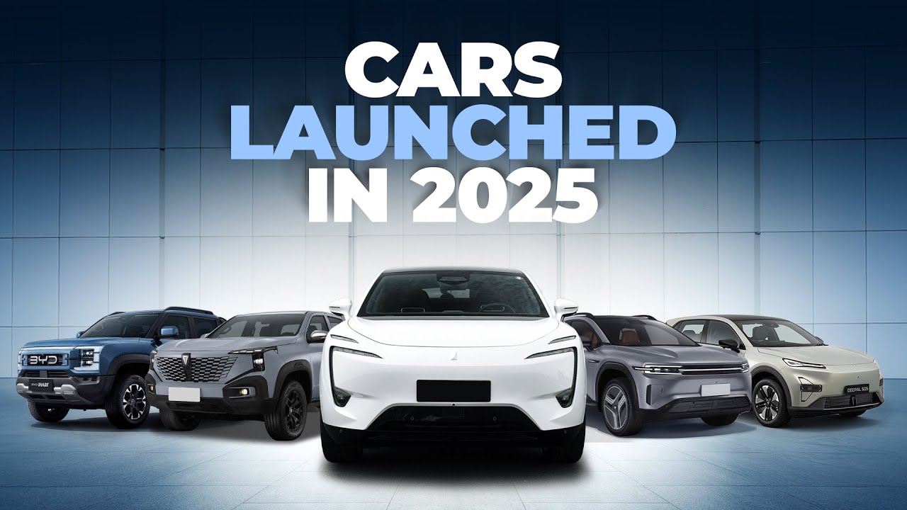 All Cars Launched In 2025 | Year-end wrap by PakWheels - YouTube