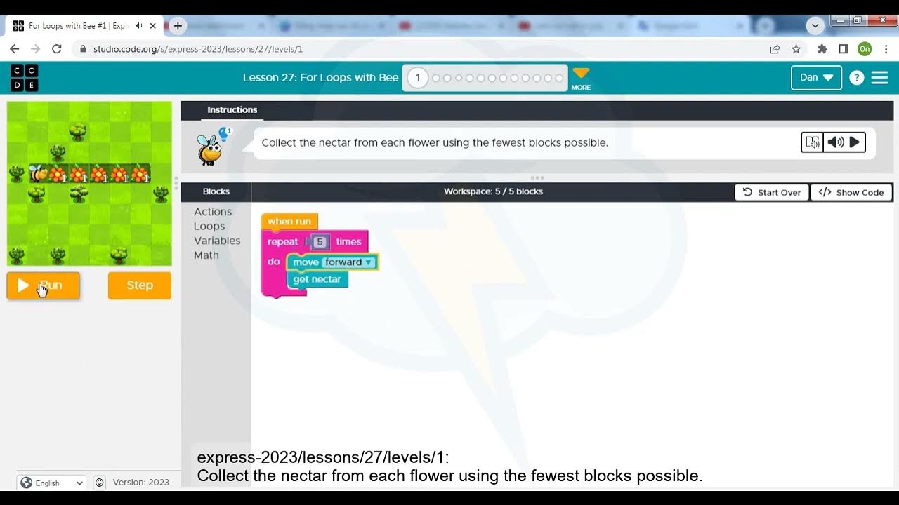 Learn Computer Science - Code.org - express-2023 L27L1 - YouTube