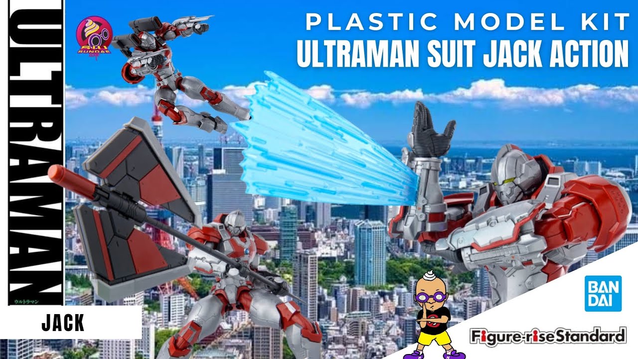 【開箱片】BANDAI【Ultraman Suit Jack Action】FIGURE-RISE STANDARD【超人JACK ...