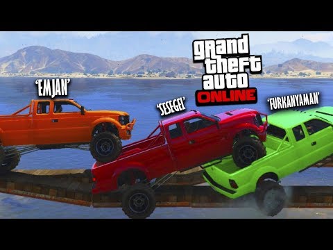 OFF-ROAD ARABASI İLE ZENTORNO PARKURU !! - GTA 5 Online (FurkanYamanHD,Sesegel,Ümidi)
