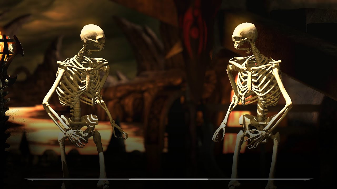 Mortal Kombat X PC - Mesh Swap Demo - Skeleton Reptile 1080p 60FPS {By ...