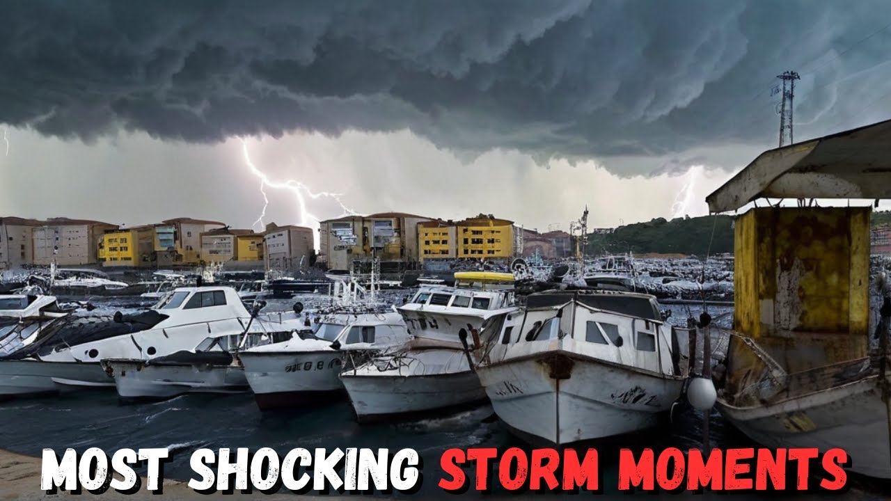 Most Shocking STORM Moments Caught on Camera - YouTube