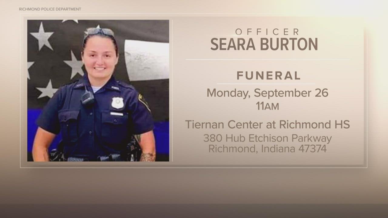 Richmond Officer Seara Burton to be laid to rest Monday - YouTube