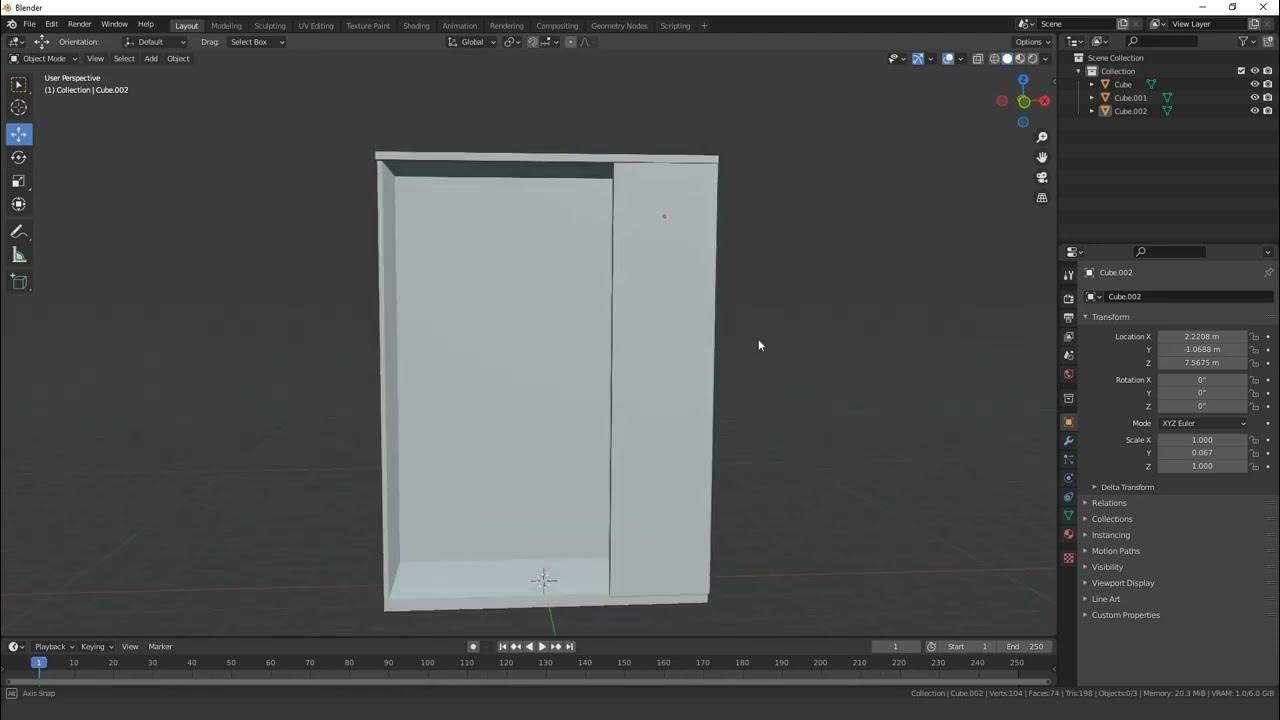 Making a Simple Wardrobe in Blender | Part 3 | - YouTube