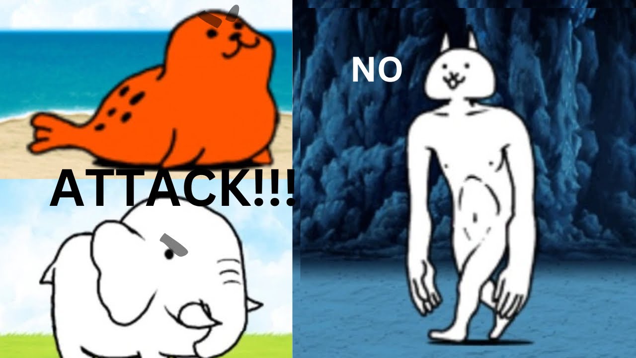 Seals and elephants are coming… Battle Cats #2 - YouTube