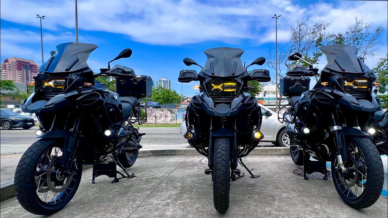 BMW GS R1250 | 03 TRIPLE BLACK | ALL BLACK - YouTube