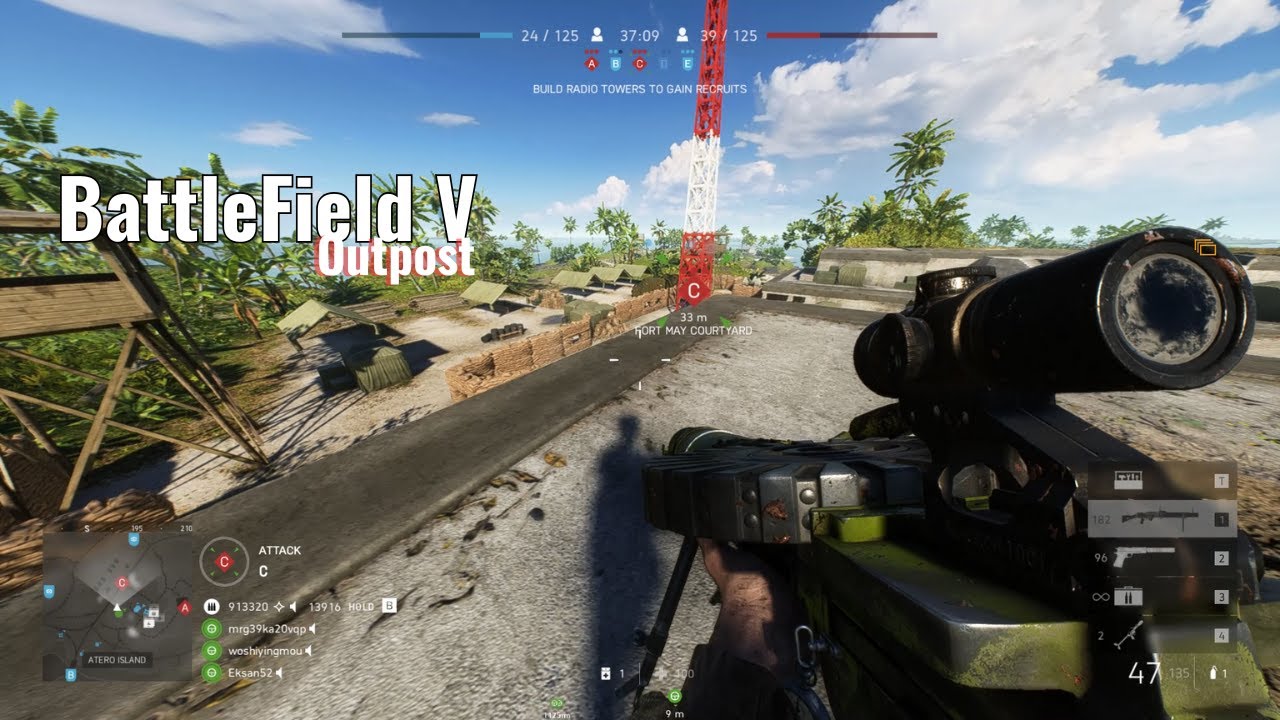 Battlefield V: Outpost gameplay (No Commentary) - YouTube