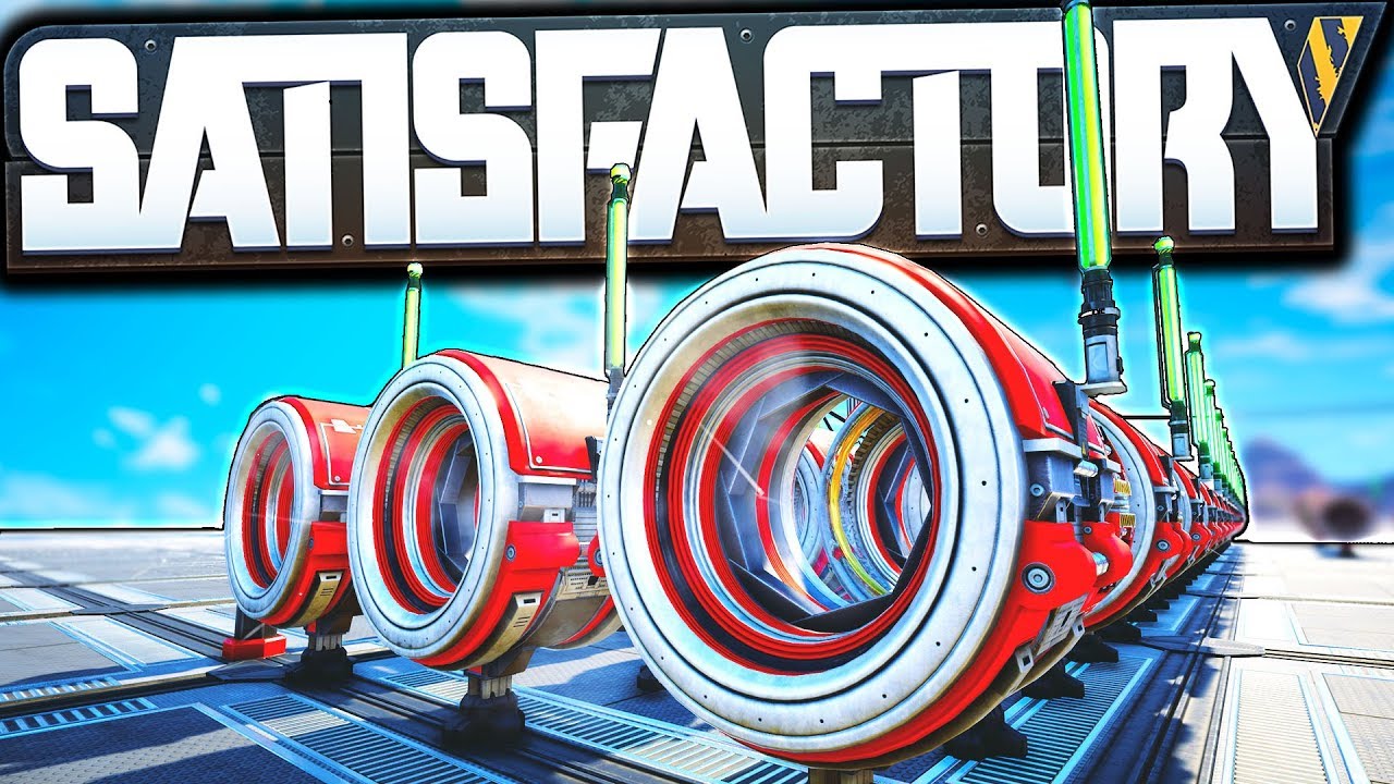 EPIC Cross Map Hyper Tube Launcher! - Satisfactory Early Access ...