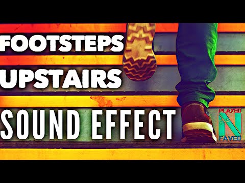 Footsteps Upstairs Sound Effect / Creepy Foot Steps on Staircase Sounds ...