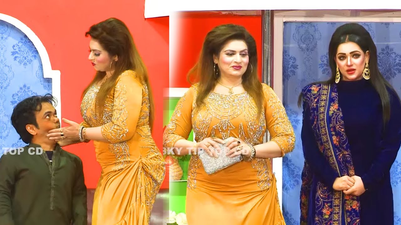 Vicky Kodu and Saira Mehar with Mehak Noor | New Stage Drama 2020 ...