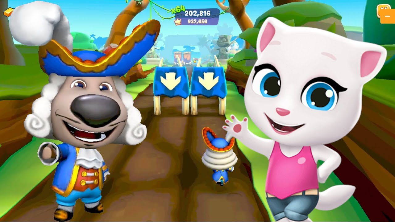 Talking Tom Gold Run 2 - Talking Tom (iOS, Android Gameplay 2024) - tom ...