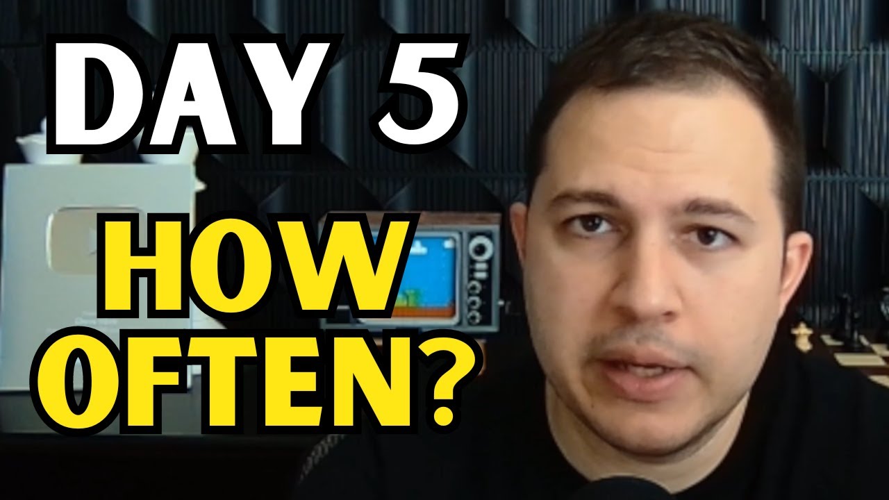 Day 5 - How Often Should Beginners Workout? - YouTube