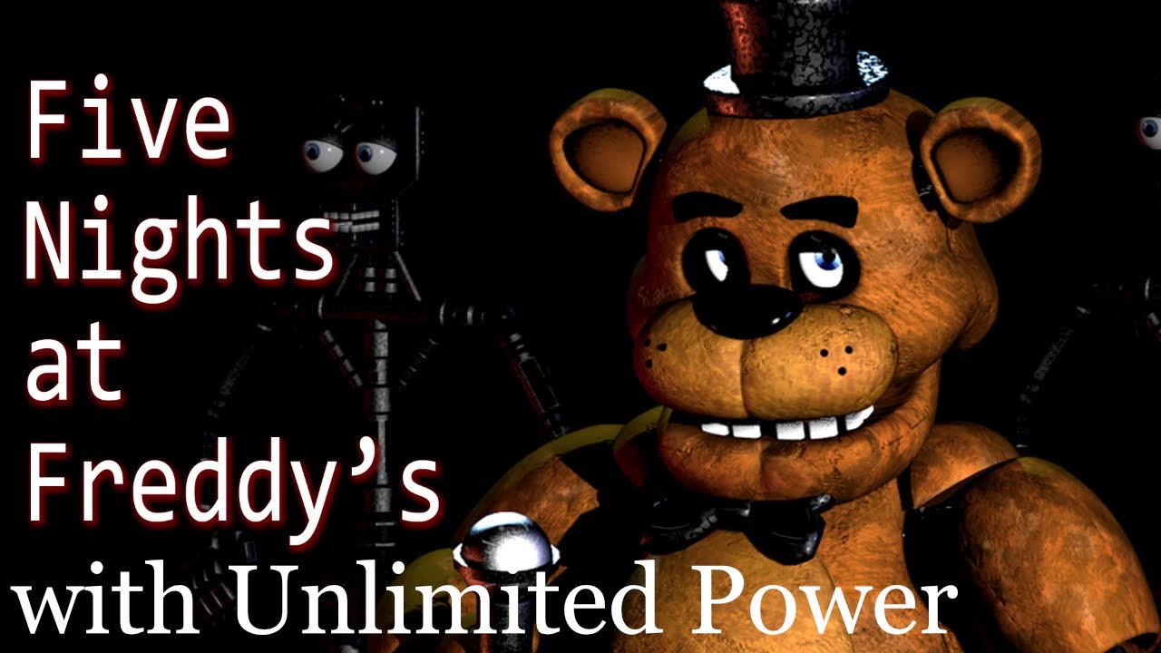 Five Nights at Freddy's with Unlimited Power #fnaf #fnaf1 # ...