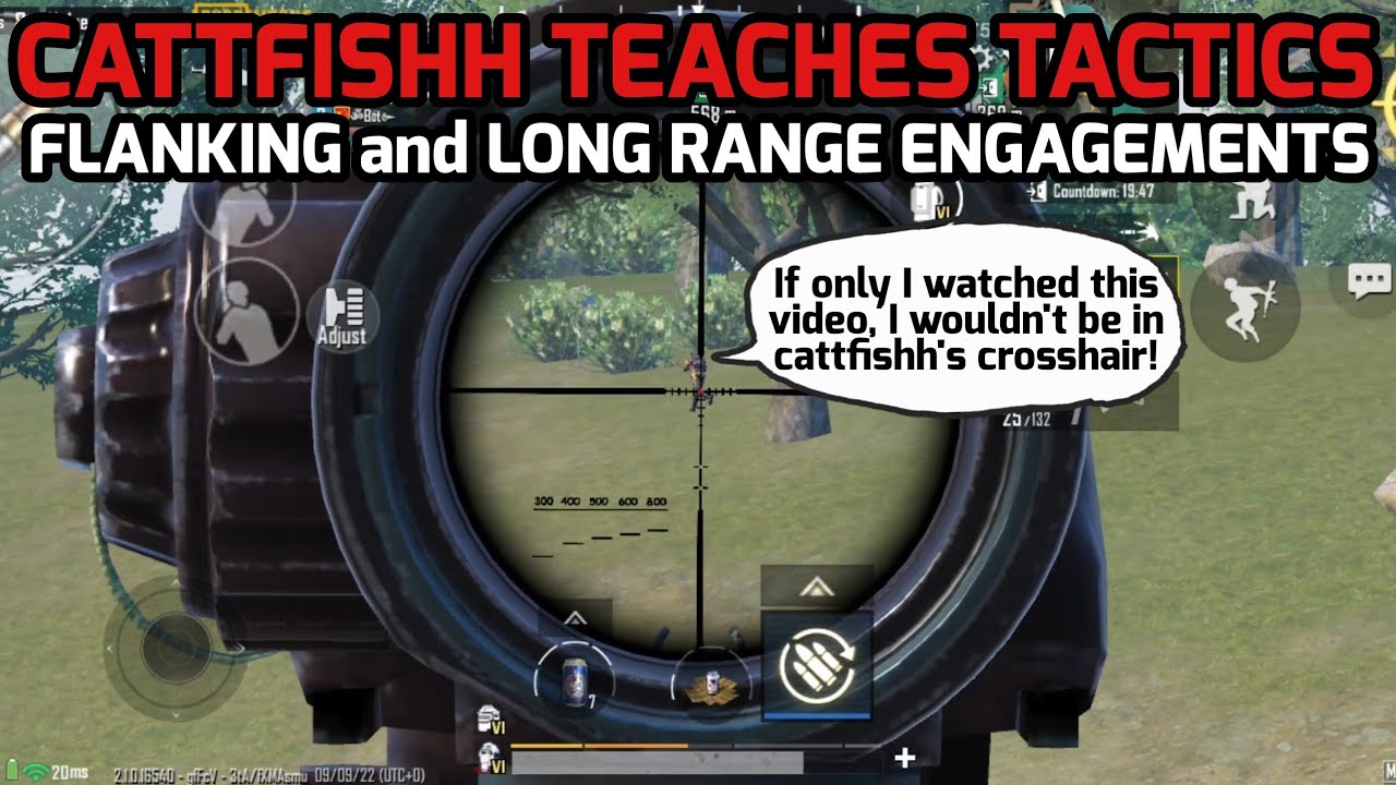 PUBG MOBILE TACTICS (part 6) - Flanking and Long Range Engagements ...