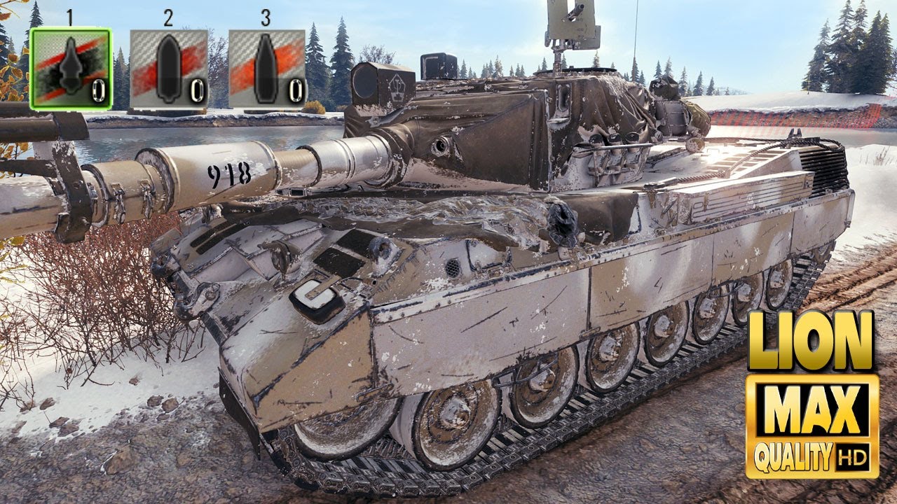 Lion: Exciting game on map Erlenberg - World of Tanks - YouTube