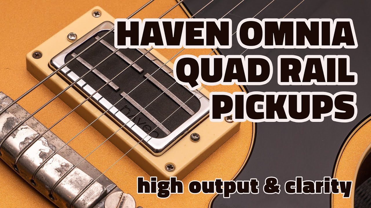 HAVEN OMNIA QUAD RAIL Pickup in my Nik Huber Krautster - Improvisation ...