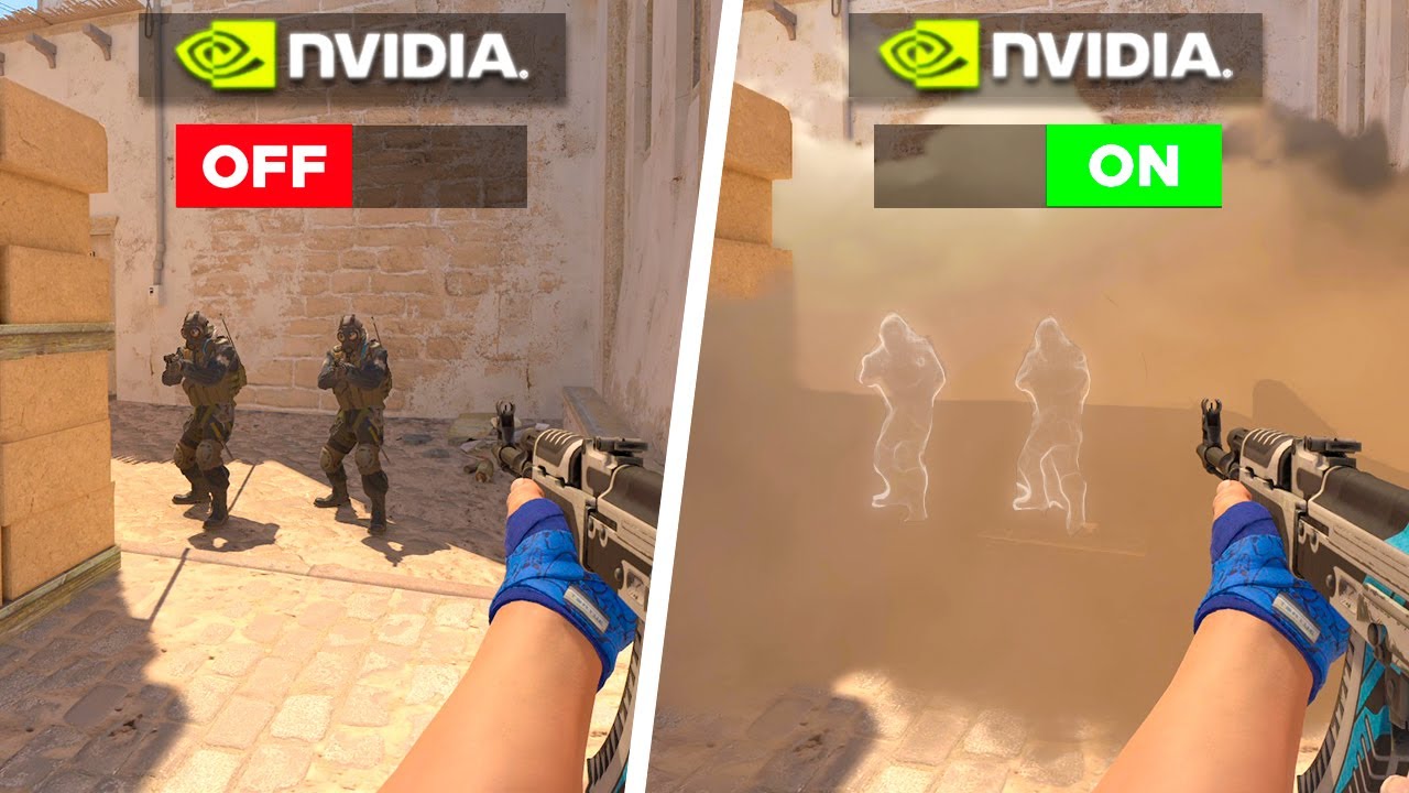 WALLHACK com filtro da NVIDIA no CS 2 (saiba como fazer) - YouTube
