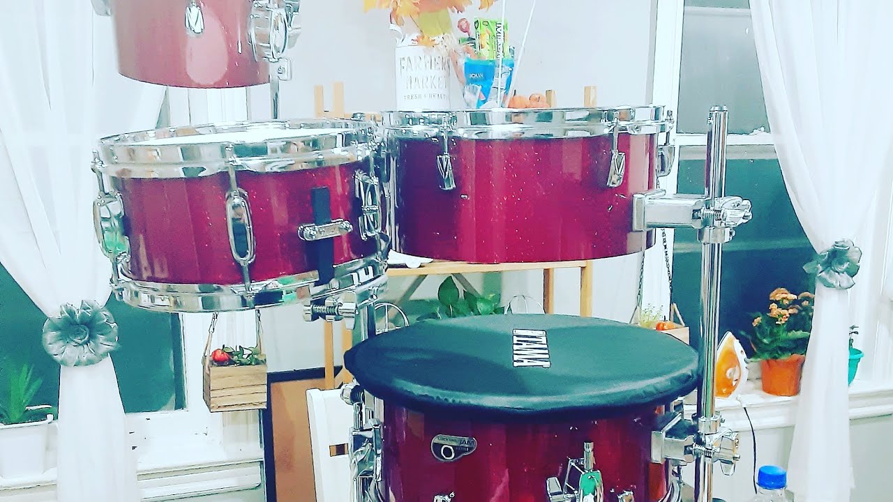 The Tama Silver star Cocktail jam kit mini!!!!! - YouTube