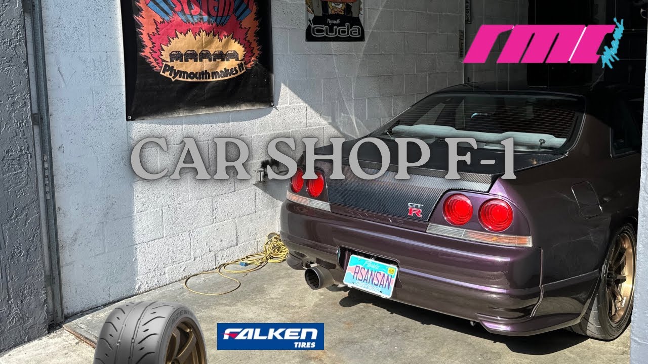 R33 GTR - CAR SHOP F-1 AERO REVEAL @ RMC MIAMI 4K - YouTube