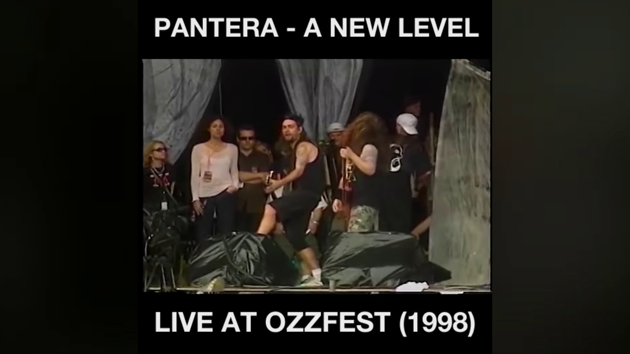 Pantera - New Level Ozzfest 1998 - YouTube