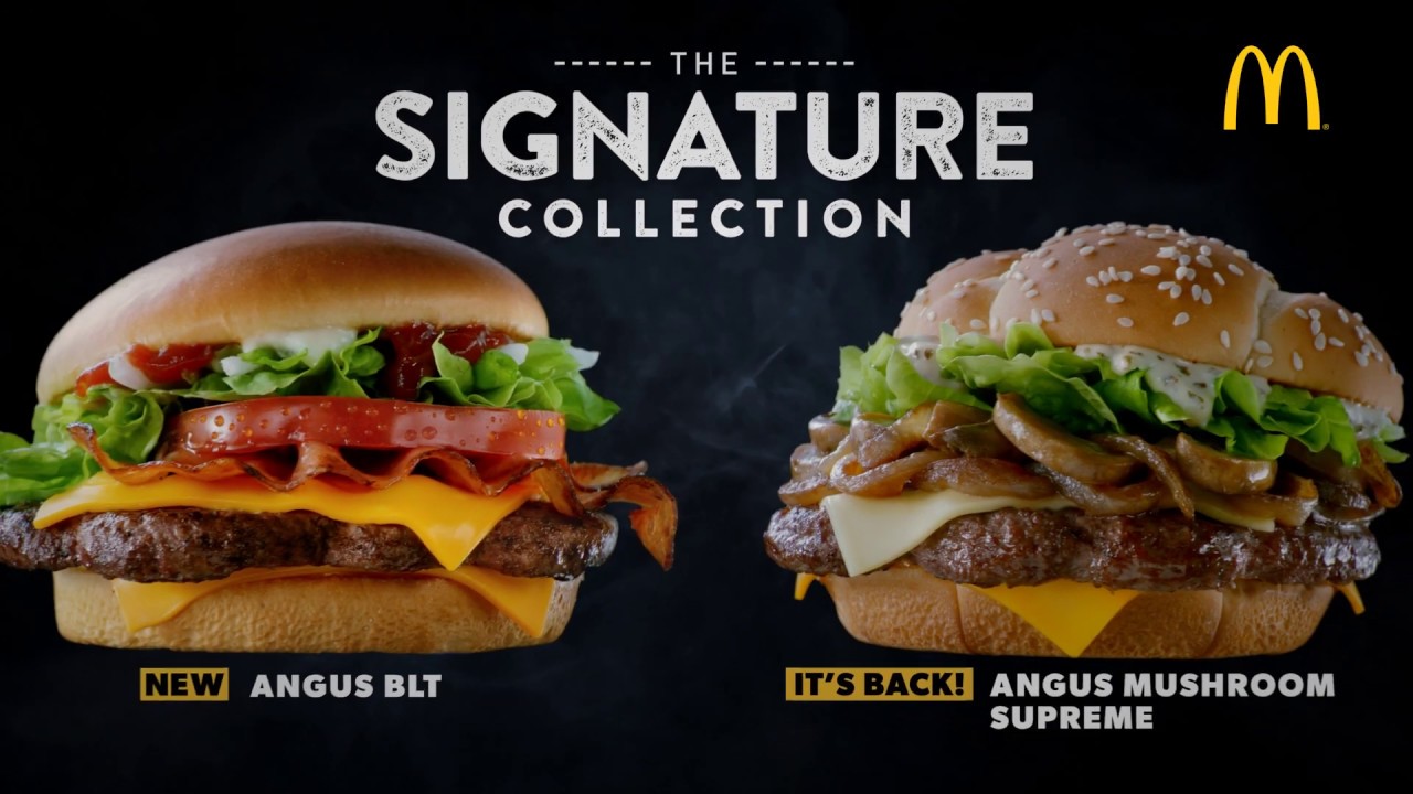 McDonald's Signature Collection (6s) - YouTube