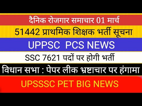 UPSSSC PET करोड़ों की कमाई II UPPSC NEWS II प्राथमिक शिक्षक भर्ती TET ...