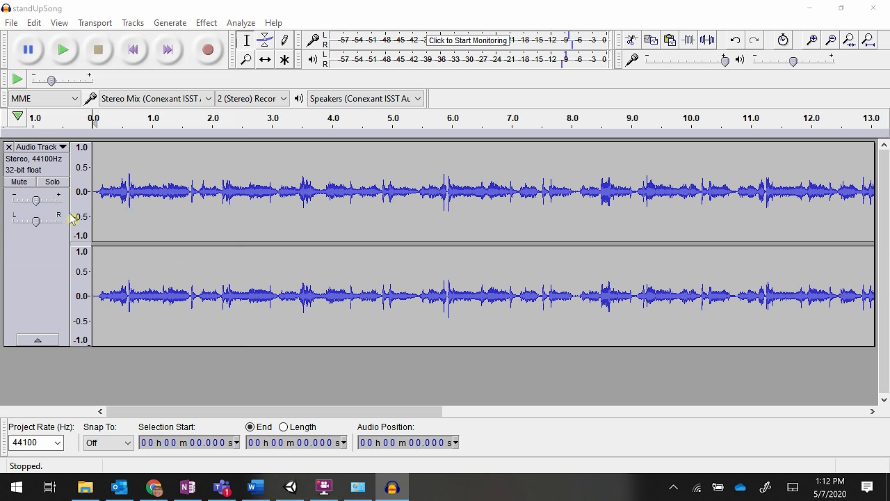 Recording & exporting sound with Audacity to use in Unity - YouTube