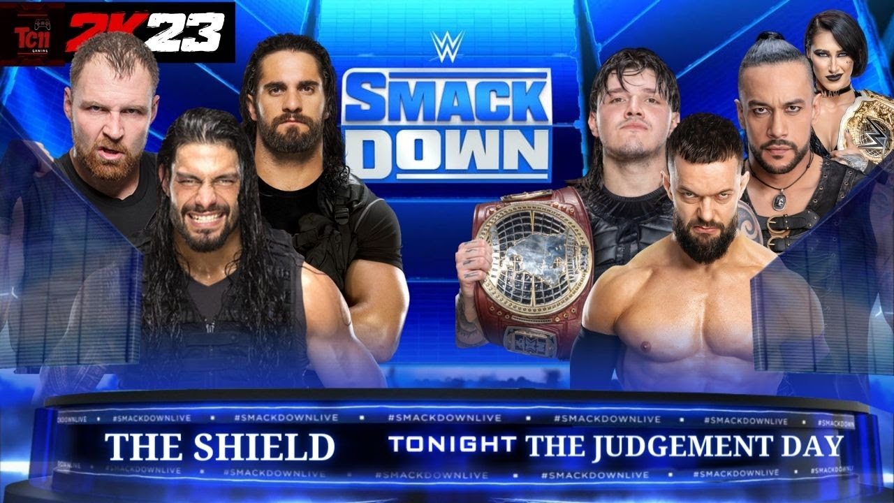The Shield VS The Judgement Day | WWE 2K23 - YouTube