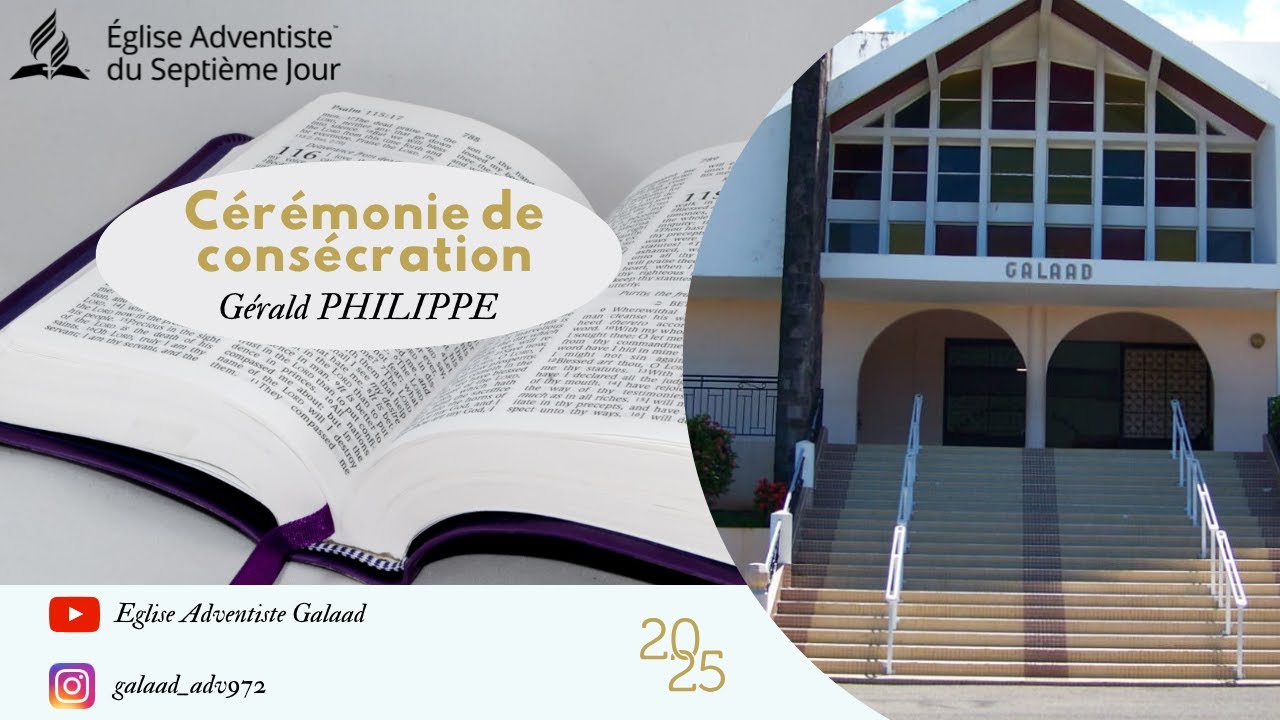 Cérémonie de consécration de l'ancien Gérald PHILIPPE (samedi 21 juin ...