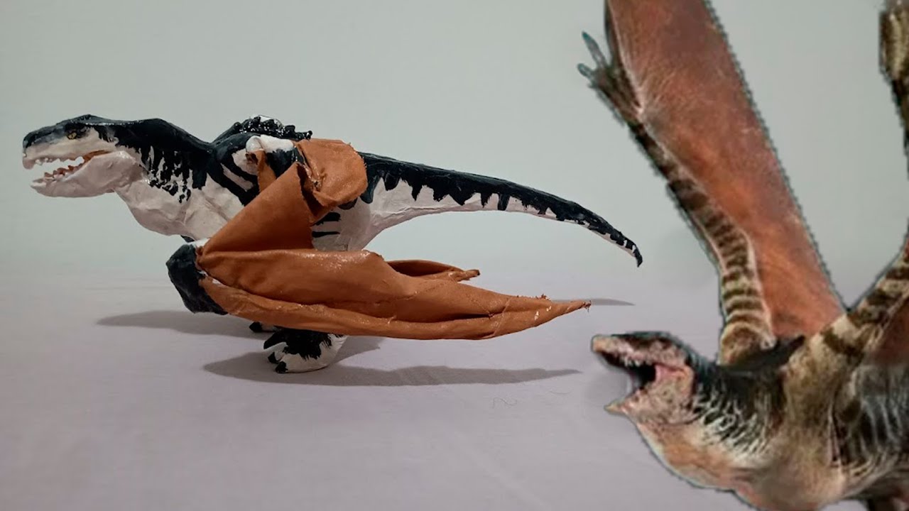Como fazer mutadon de jurassic world recomeço - YouTube