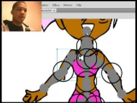Adobe Flash CS4 Profesional Bone Tool Tutorial (advanced) - YouTube