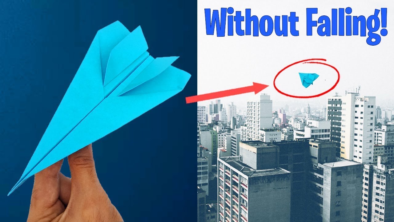 How to Make a Origami Paper Plane That Flies Far Fast - Paper Airplanes ...