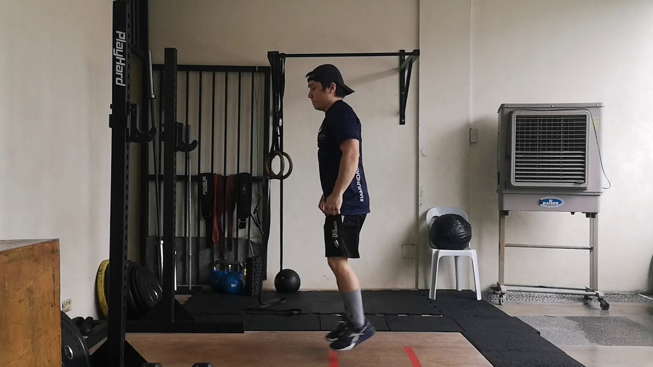 Dauntless Training - Line Jump over and back - YouTube