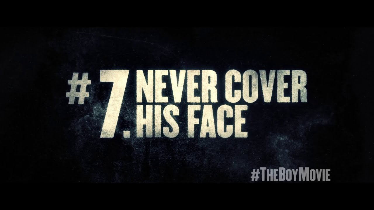 THE BOY Rule #7 - Never Cover His Face (In cinemas 21 Jan 2016) - YouTube