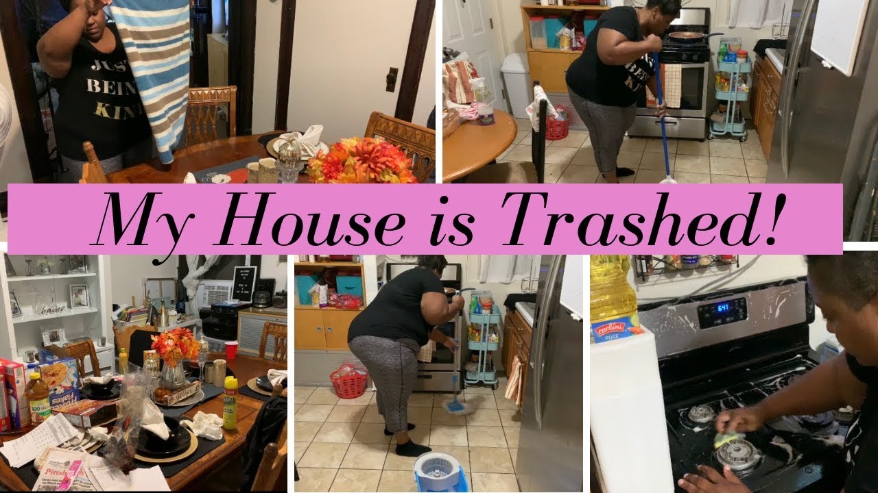 MY HOUSE IS TRASHED! EXTREME CLEANING // CLEAN WITH ME // 5 KIDS WITH ...
