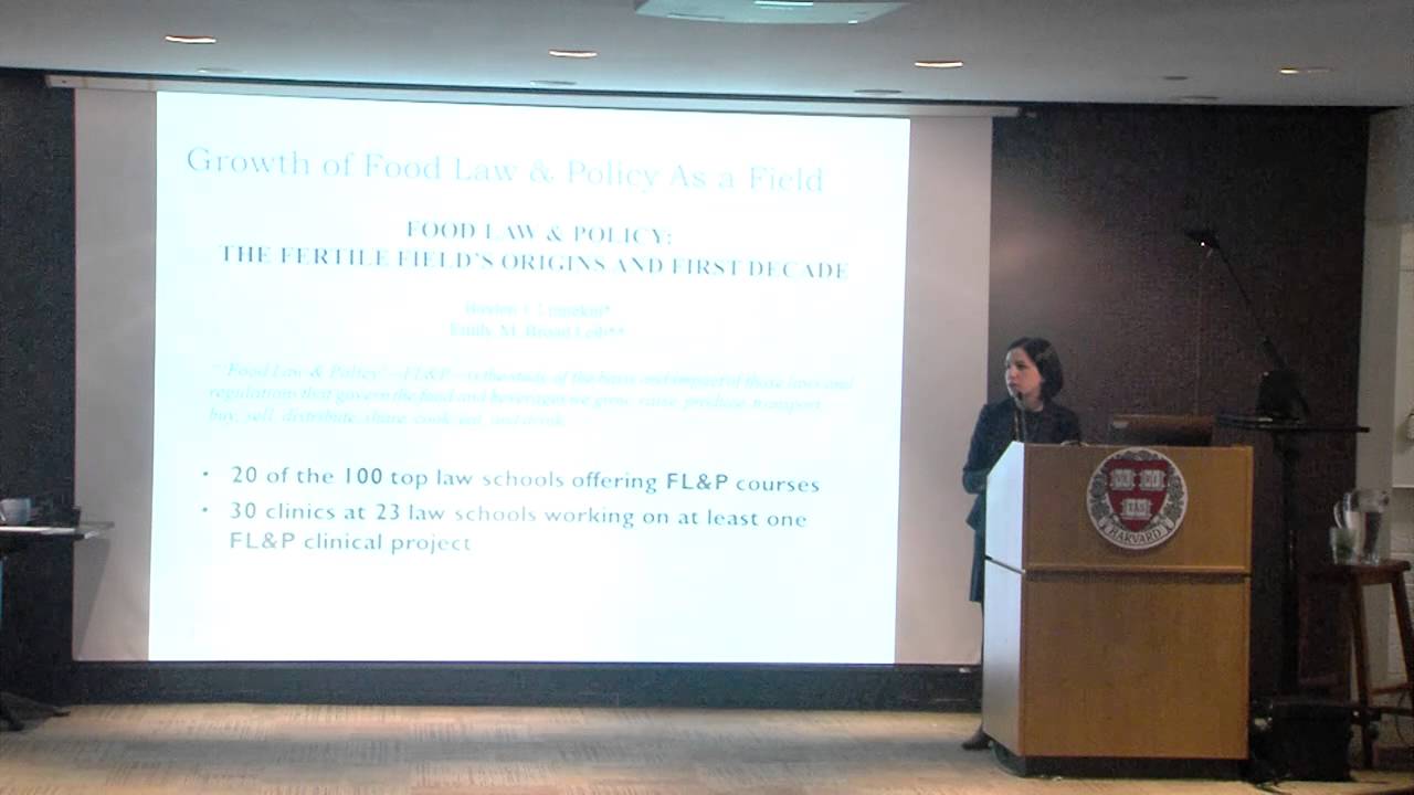 Harvard Food+ Research Symposium: Emily Broad Leib - YouTube