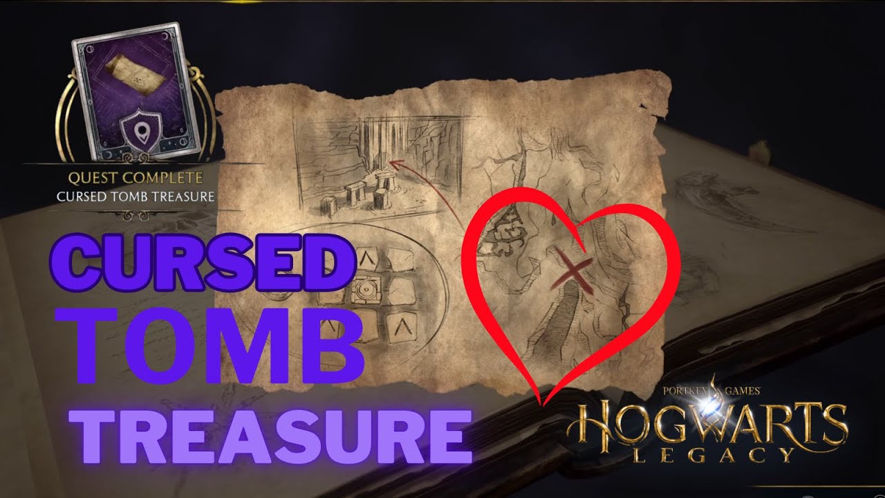 Hogwarts Legacy Cursed Tomb Treasure Tips - How to Complete Cursed Tomb ...