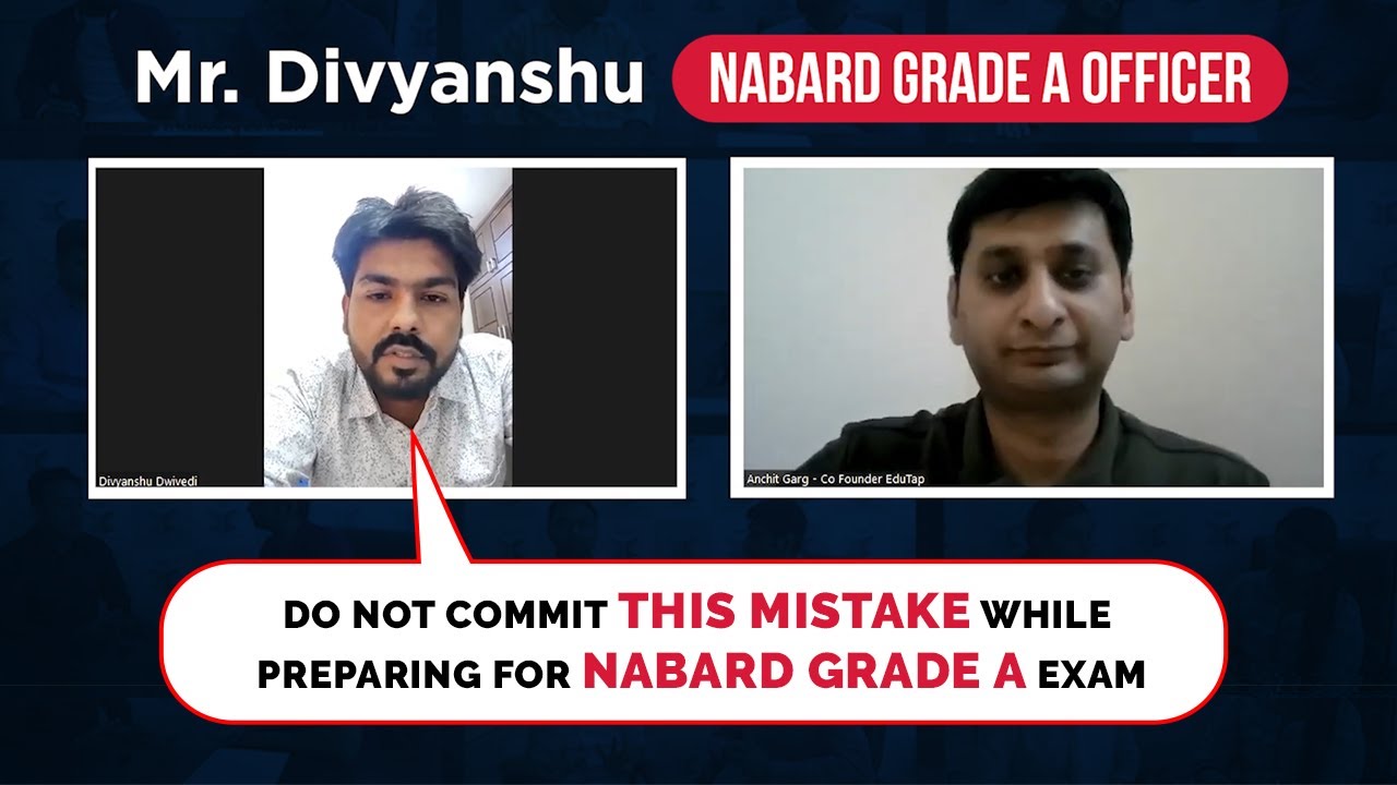 NABARD Grade A Topper Interview | Preparation Strategy for ARD Static ...